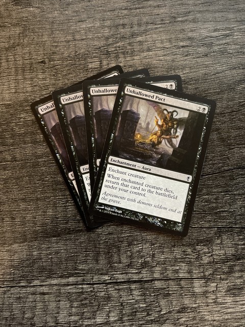 MTG Unhallowed Pact Conspiracy 131/210 Regular Common for sale online ...