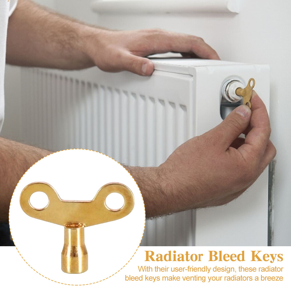 3pcs For Venting Professional Universal 6mm Radiator Bleed Key Easy Use ...