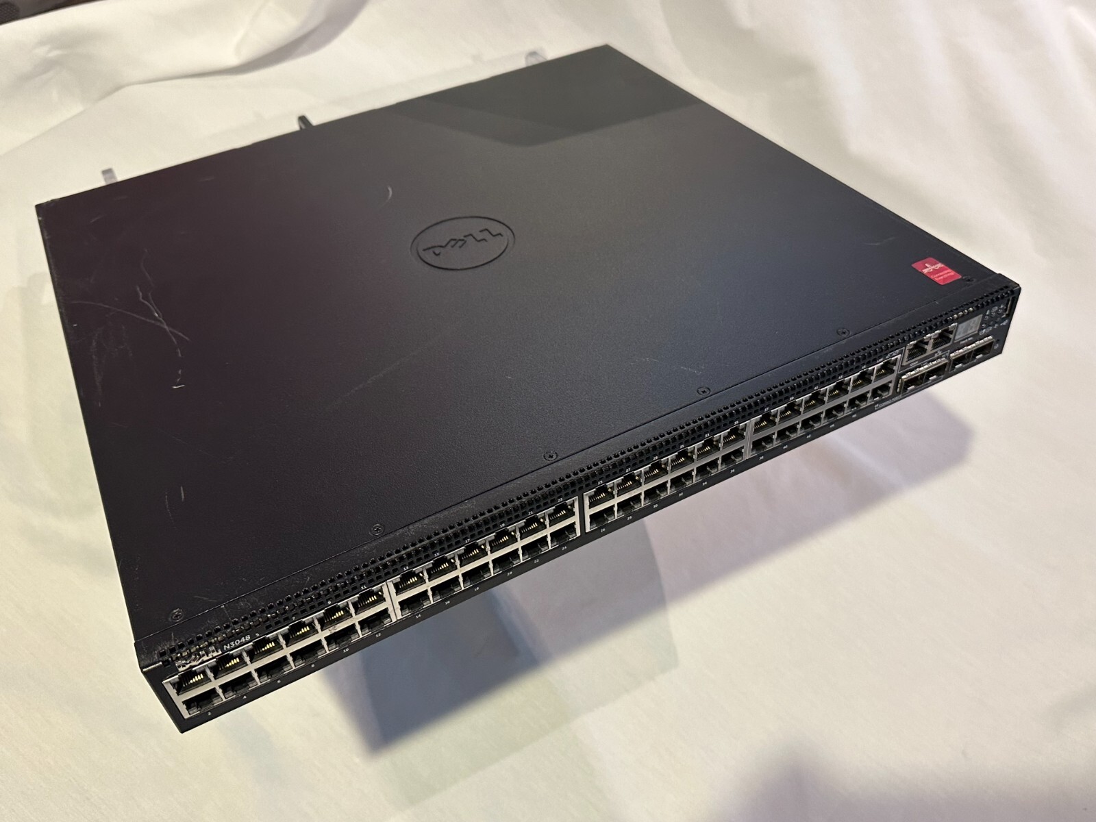 Dell N3048 48-Port Network Switch (48x Ethernet 10/100 Ports 4x QSFP+ ...