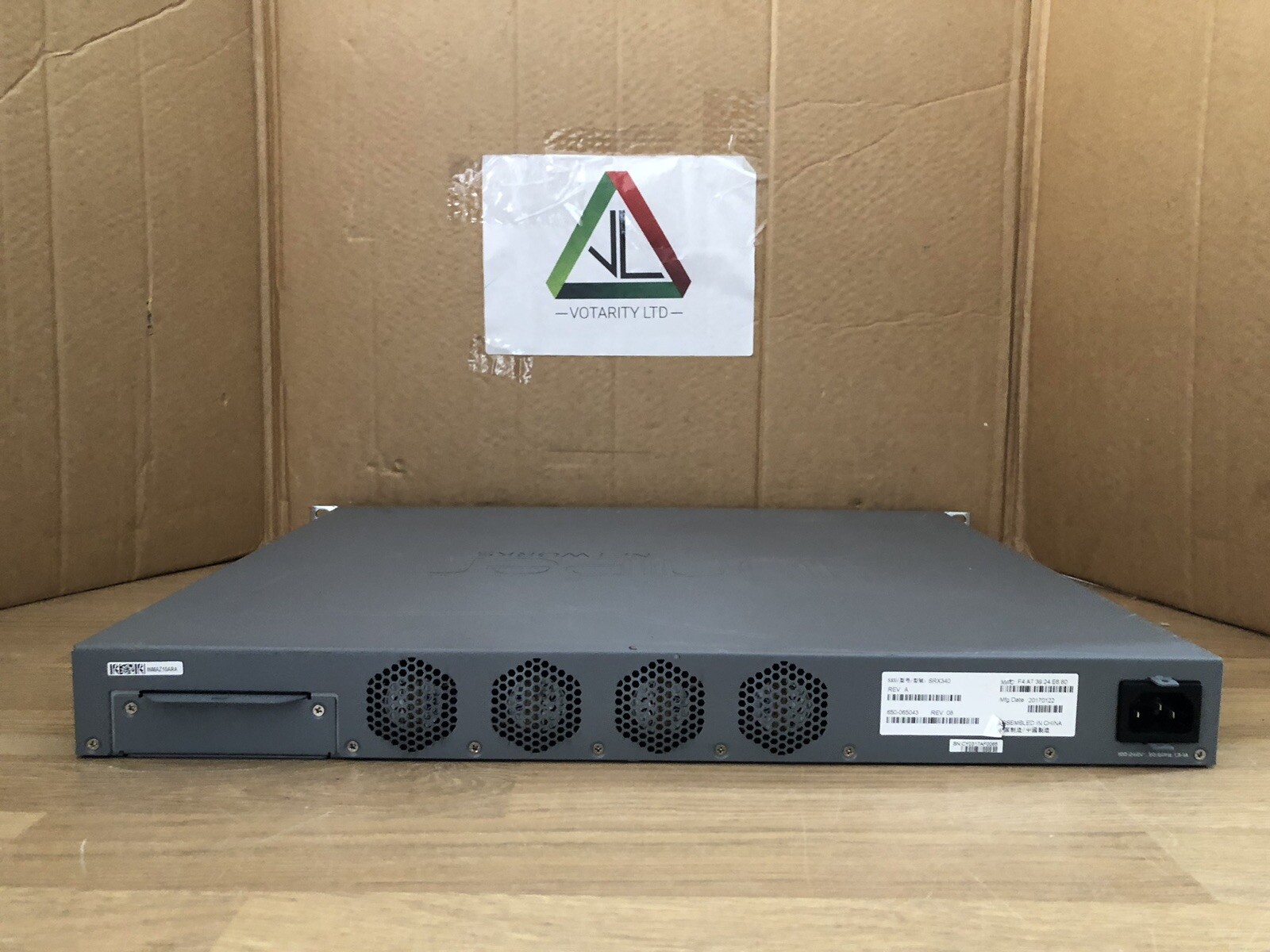 Juniper Networks SRX340 Juniper SRX340 VPN Firewall Juniper 650-065043 ...