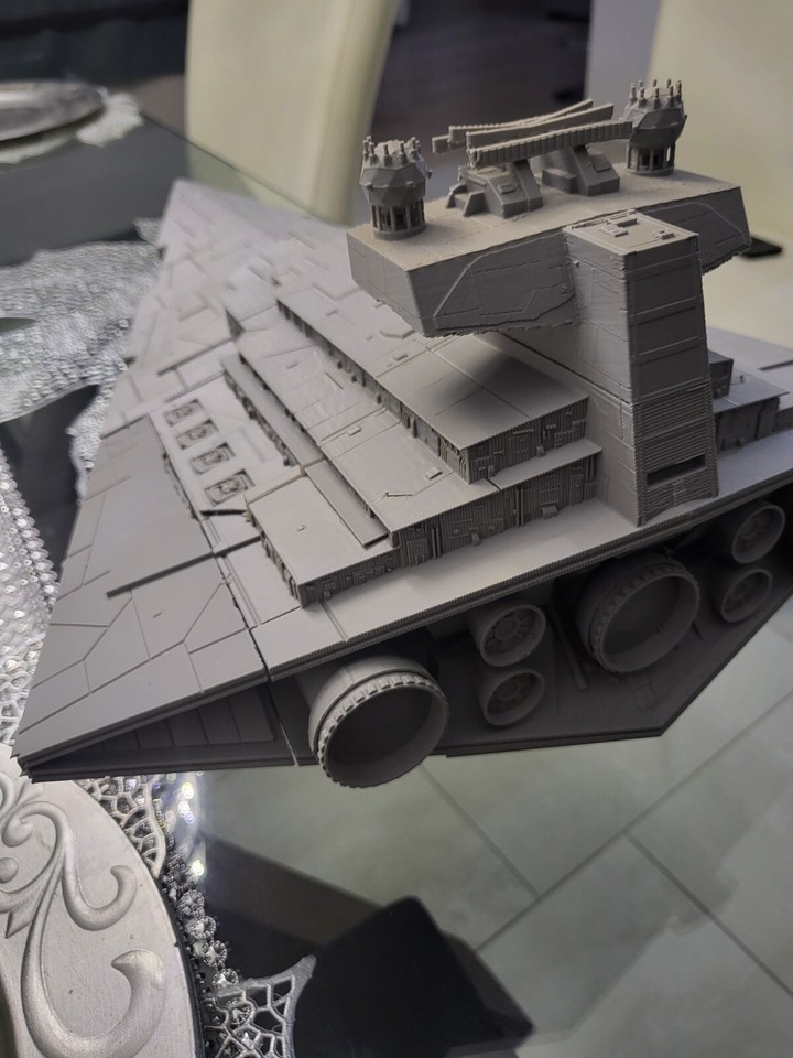 Star Wars 1/1300 Imperial Star Destroyer Model Kit - 47" Inches Long | eBay