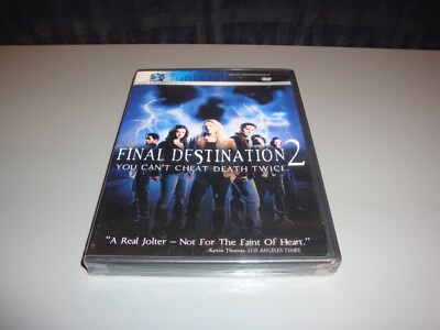 Final Destination 2 DVD Supernatural Movie Death Horror Grim Reaper | eBay