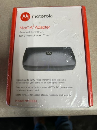 Motorola MoCA 2.0 Bonded Adaptor MM1000 NEW in Box | eBay