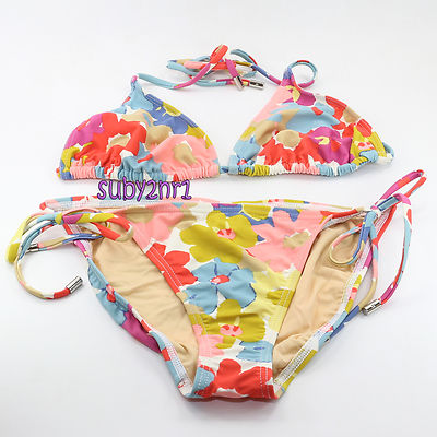 NWT Coach Hadley Floral String Bikini Bathing Swim Suit F84547 XS ...