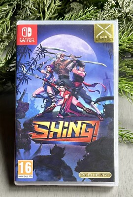 Shing! (Nintendo Switch) pixel heart exclusive Limited /5000 Brand New ...
