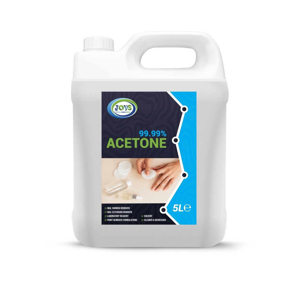 Acetone 99.9% 5L, 10L and 20L Pure High Strength Acrylic Nail Tip ...