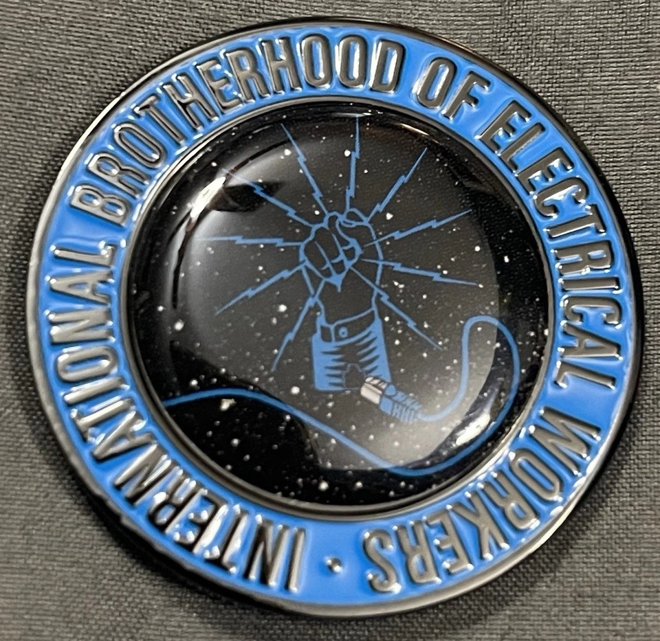 IBEW Challenge Coin Telecommunications Satellites Orbit Earth Connect ...