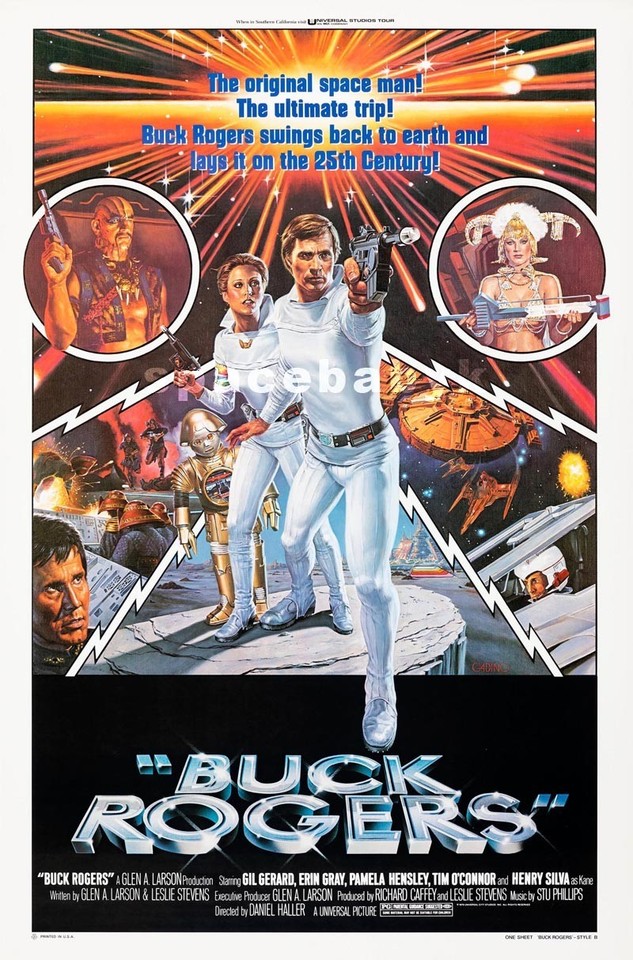 Buck Rogers In The 25th Century Posters Set of 2 (Gil Gerard) LIMITED ...