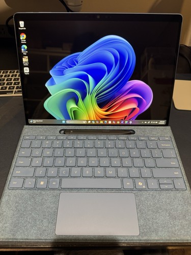 Microsoft Surface Pro 11th Gen OLED Snapdragon x Elite with case and stylus. | eBay