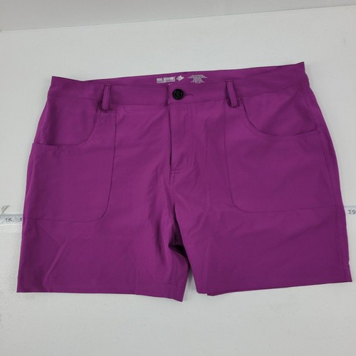 Reel Legends performance womens shorts 2347 purple PL 36W | eBay
