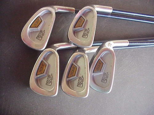 MASTER GRIP IRONS -3-7-8-9-PW GRAPHITE SHAFTS | eBay