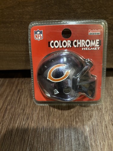 NFL Chicago Bears Riddell Sport Color Chrome Football Micro Pocket ...