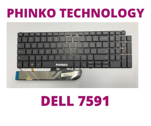 NEW keyboard with backlit For DELL 15-7591 7590 5593 5598 5590 5584 ...