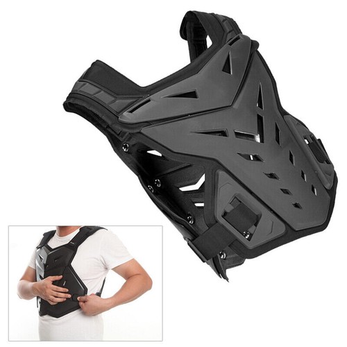 Motorcycle Back Chest Protector Body Armor ATV Street Bike Vest Guard ...