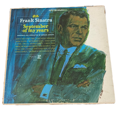 Frank Sinatra September Of My Years LP Warner Bro Records FS 1014 Vinyl ...