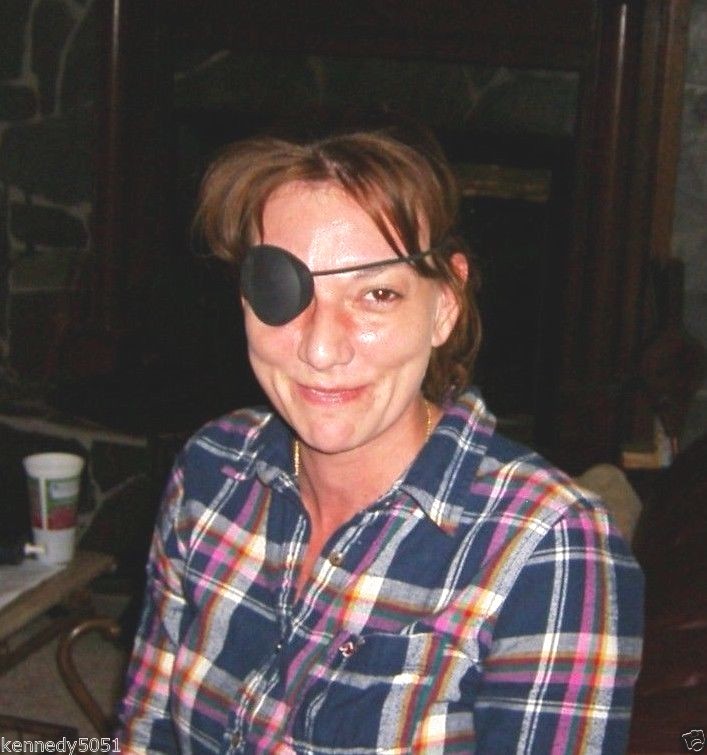 World's Best Eye Patch - ADULT BLACK ,LASTS FOR YEARS , replaceable ...