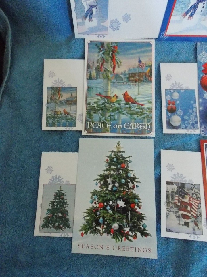 New DAV Disabled American Veterans 5 Christmas Cards & Matching ...