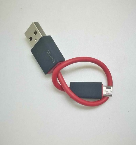 2X Short Micro USB Cable Charging charger For Beats by Dre Studio 3 2 ...