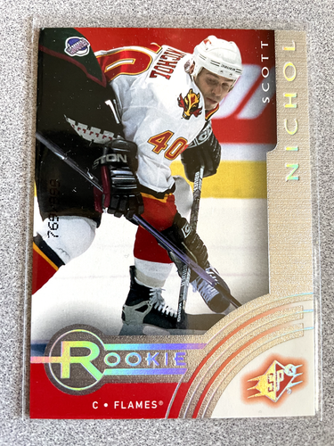 2001-02 SPx Scott Nichol Rookie Card /999 #98 Flames | eBay