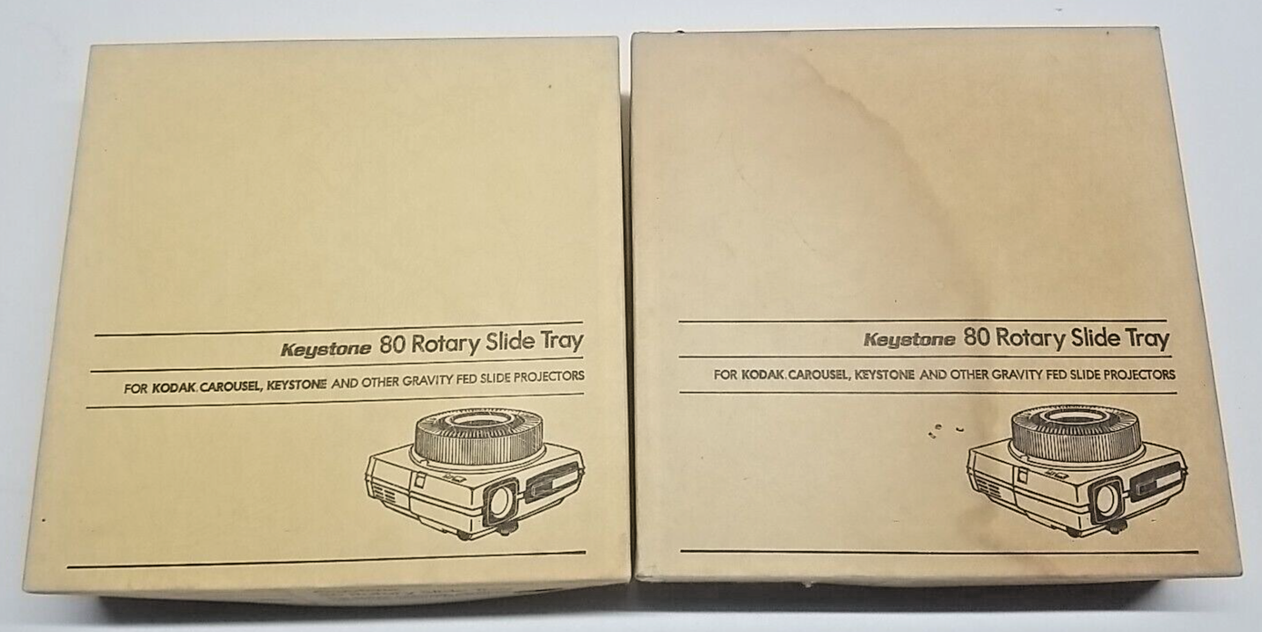 Keystone Carousel Eastman Kodak Company 80 Rotary Slide Tray Gravity ...
