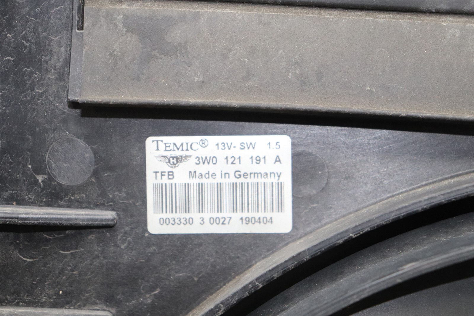 Radiator Fan Motor Bentley CONTINENTAL Flying Spur 3W0121191A for sale ...