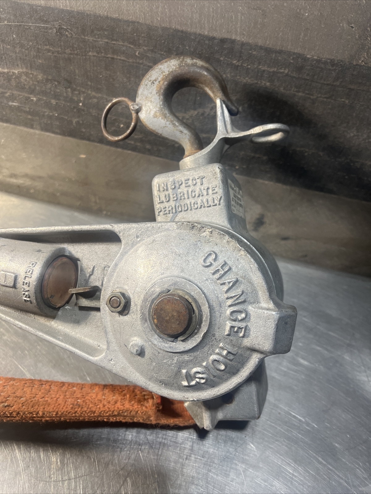 Chance Hoist 1 Ton Hot Stick Ratcheting Strap Hoist. Our #13 | eBay