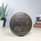 WW2 Brass Soviet Union T-34 Tank Emblem Coaster Original Casing Art | eBay
