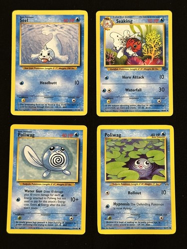 Pokémon 1999 Lot 20 Cards Uncommon Electa Pidgeotto Rhydon More NM/LP ...