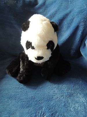 Ikea Kramig Panda Bear Black White Teddy Plush Stuffed Baby 902.213.18 ...
