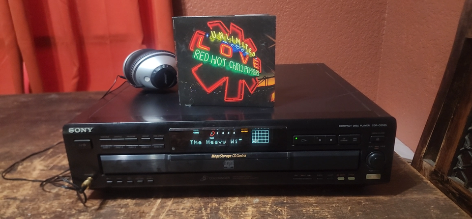 Sony CDP-CE525 5 Disc Carousel CD Player Changer See Video Demo | eBay