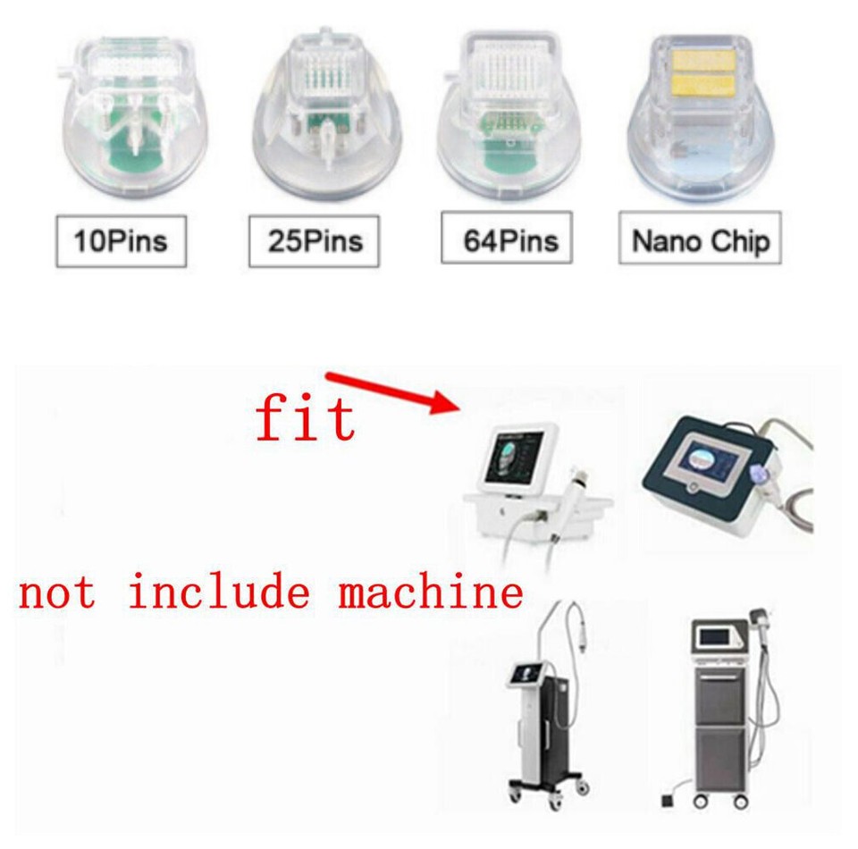 Disposable Replacement 10/25/64 Pin RF Gold Cartridge Face Skin Lift ...