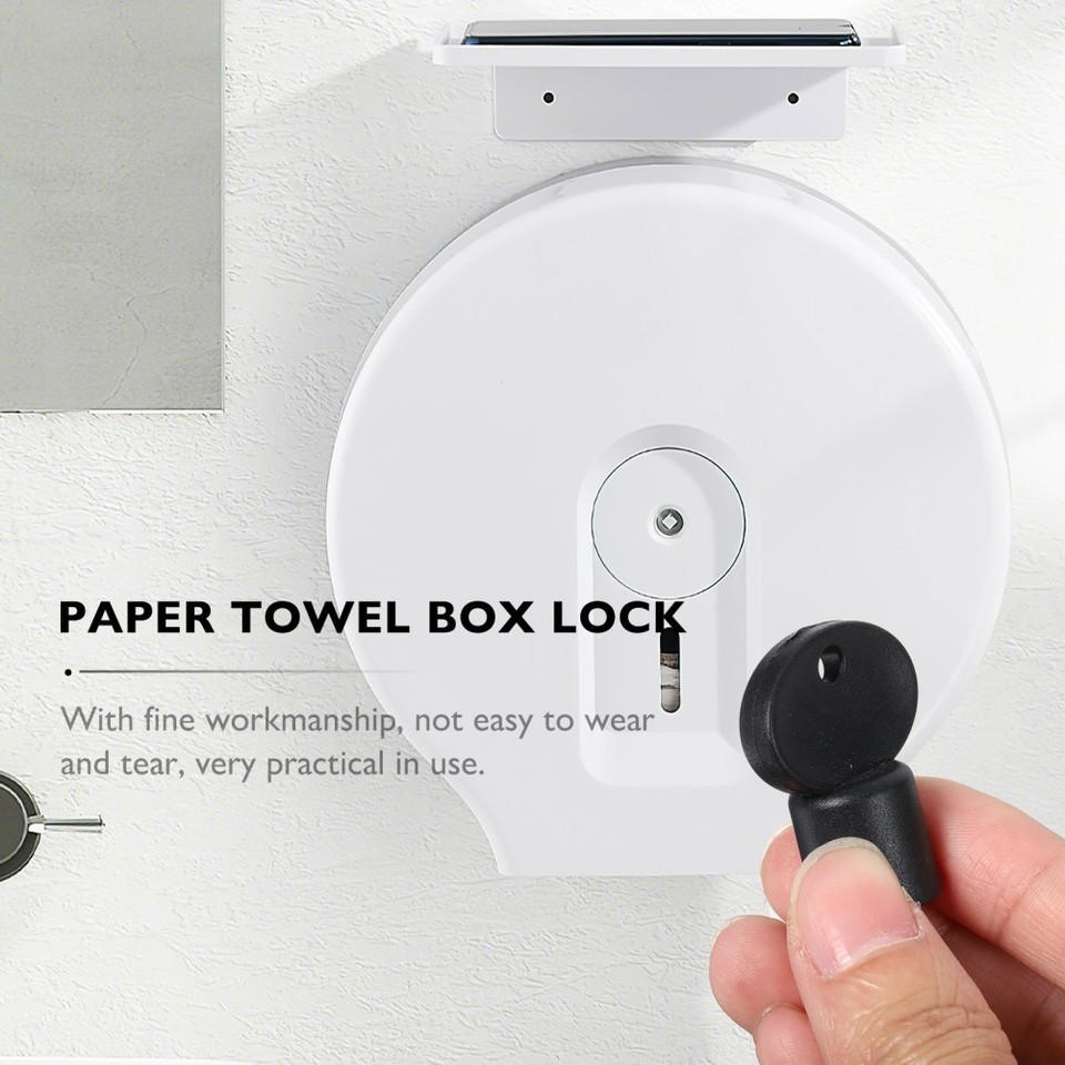 2 Pcs Toilet Paper Key for Commercial Dispensers Tissue Towel ...