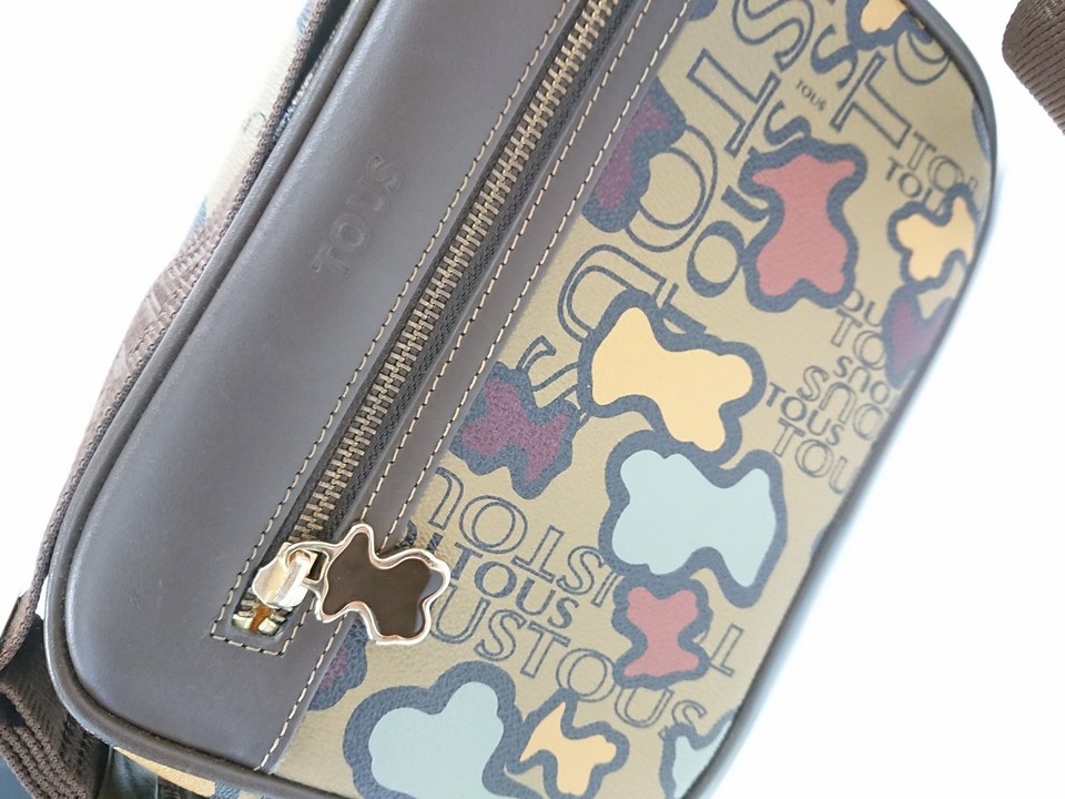 Stylish TOUS Shoulder Bag with Colorful Pattern - Womens Fashion Bag ...