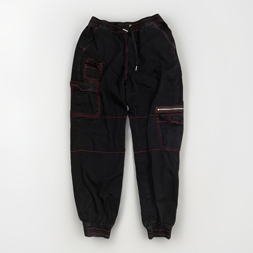 Women’s Hot Topic Cargo Jogger Pants Black Size Small | Y2K Emo Goth ...