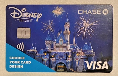 Chase Disney Sleeping Beauty Castle Promotional Visa Credit Card Promo ...