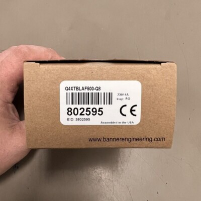 NEW Banner Q4XTBLAF500-Q8 Laser measuring sensor In Box ##L | eBay