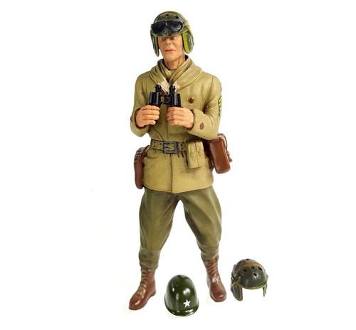 1:16 Scale Torro U.S. Commander A. Ross Tank Crew Figure WWII RC Tank ...