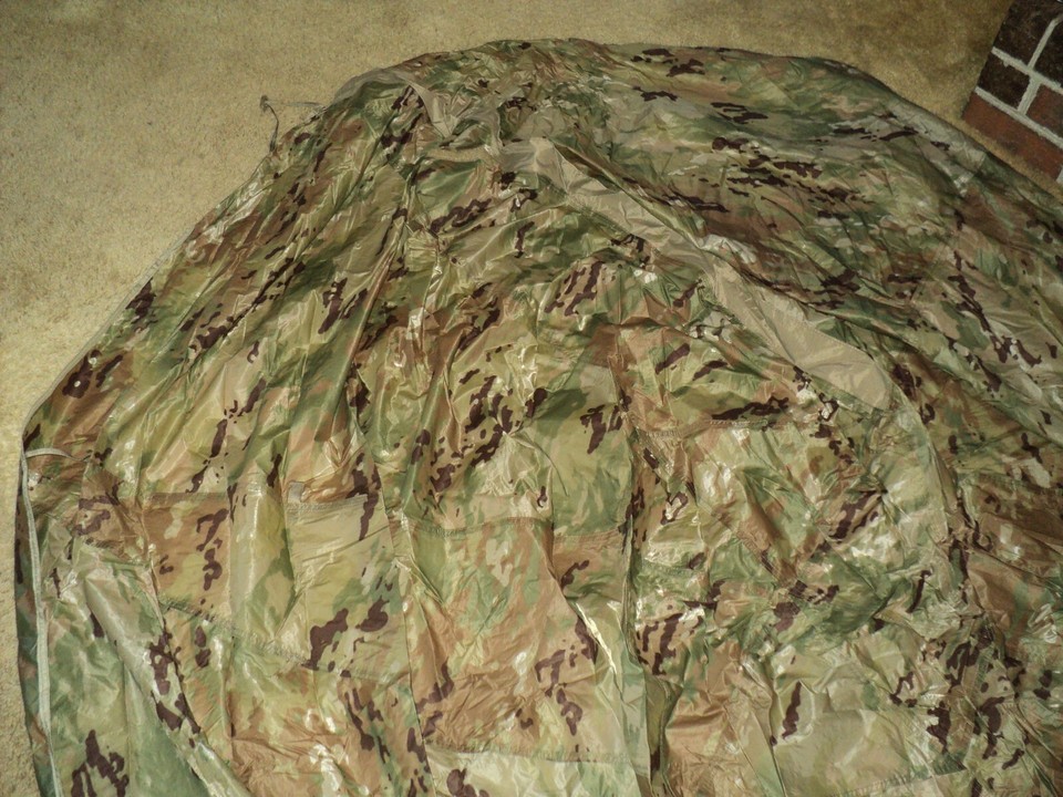 US Army LITEFIGHTER 1 OCP Multicam Individual Shelter System 1 Man Tent ...