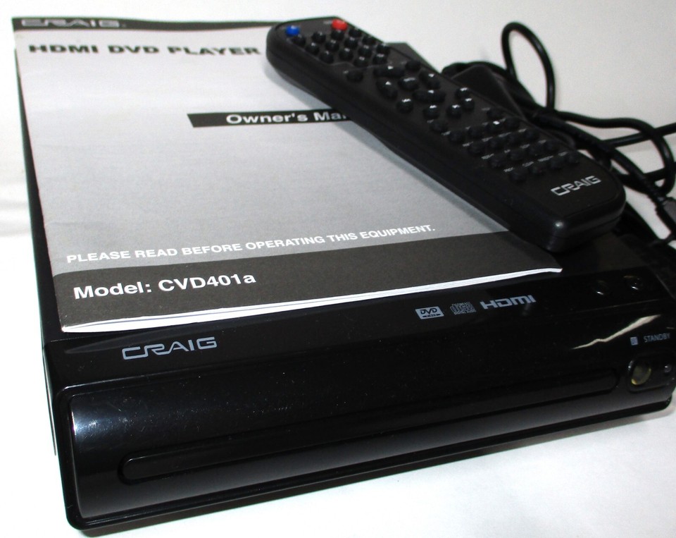 CRAIG AUTO Boat Progressive Scan HDMI Dolby Digital DVD-CD Disc Player ...