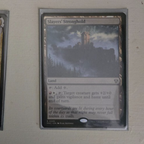 1x Slayers' Stronghold MKC NM MTG | Commander: Murders At Karlov Manor ...