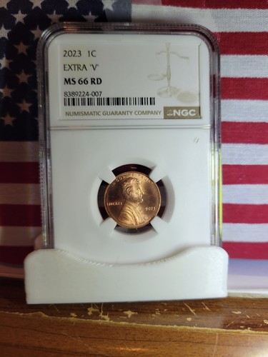 2023 Extra "V" ""2026 Red Book Estimates Only 3,000 Minted"" *MS 66 Red ...