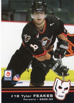 Tyler Feakes 2002-03 Calgary Hitmen | eBay