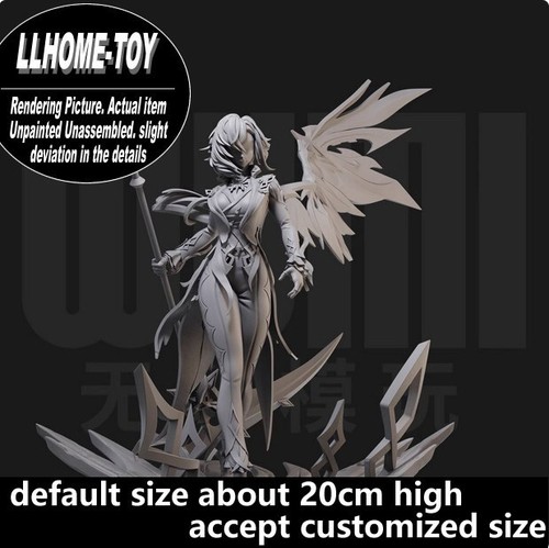 Game GS Knave Arlecchino Wing Sickle Resin 3D Print GK Figure DIY Model ...