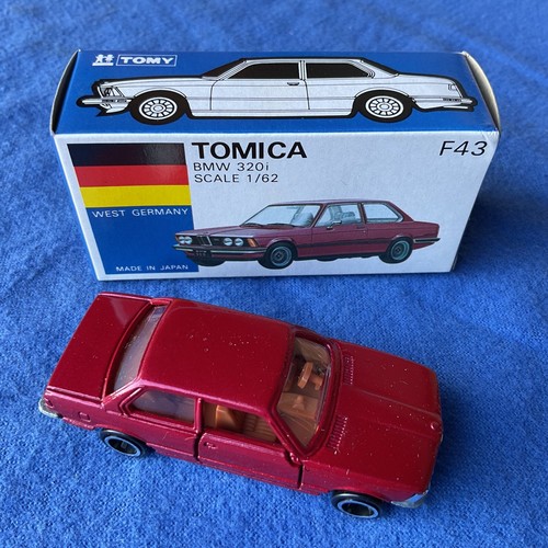RARE 1980s TOMICA JAPAN, F43 BMW 320i 1:64 Die-cast model Boxed | eBay