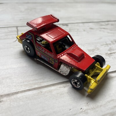 Hot Wheels Greased Gremlin Vintage 1978 Red 1/64 Diecast AMC Race Car ...