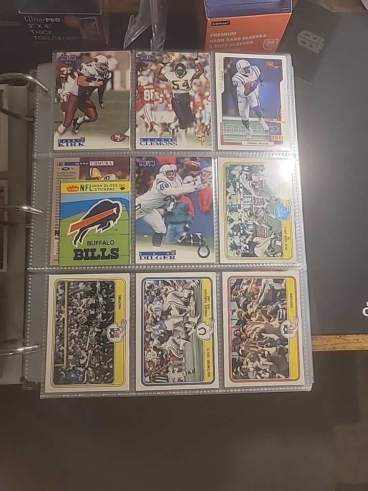 vintage football cards Lot Over 800 Cards | eBay