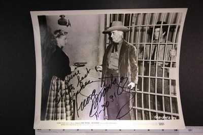 GEORGE MONTGOMERY (1916-2000) (DESPERADO~BATTLE OF BULGE) AUTOGRAPH ...