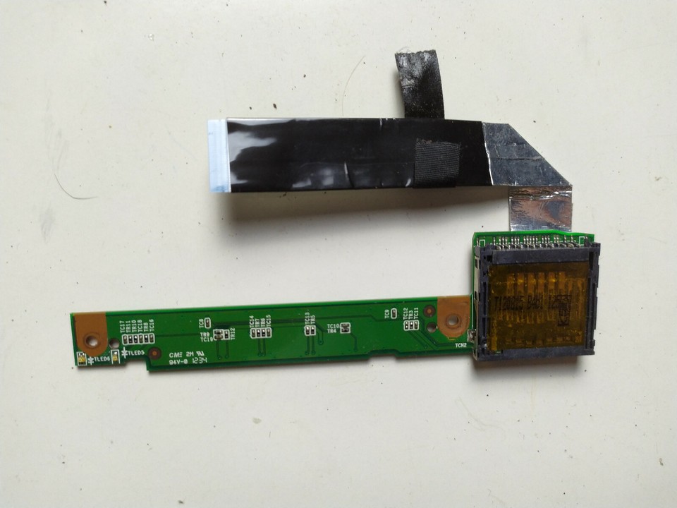 Advent Monza T100 Touchpad Buttons Card Reader Board | eBay