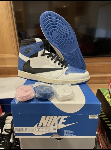 NEW! Size 12 Jordan 1 Retro - Cactus Jack - Fragment Design - Travis ...