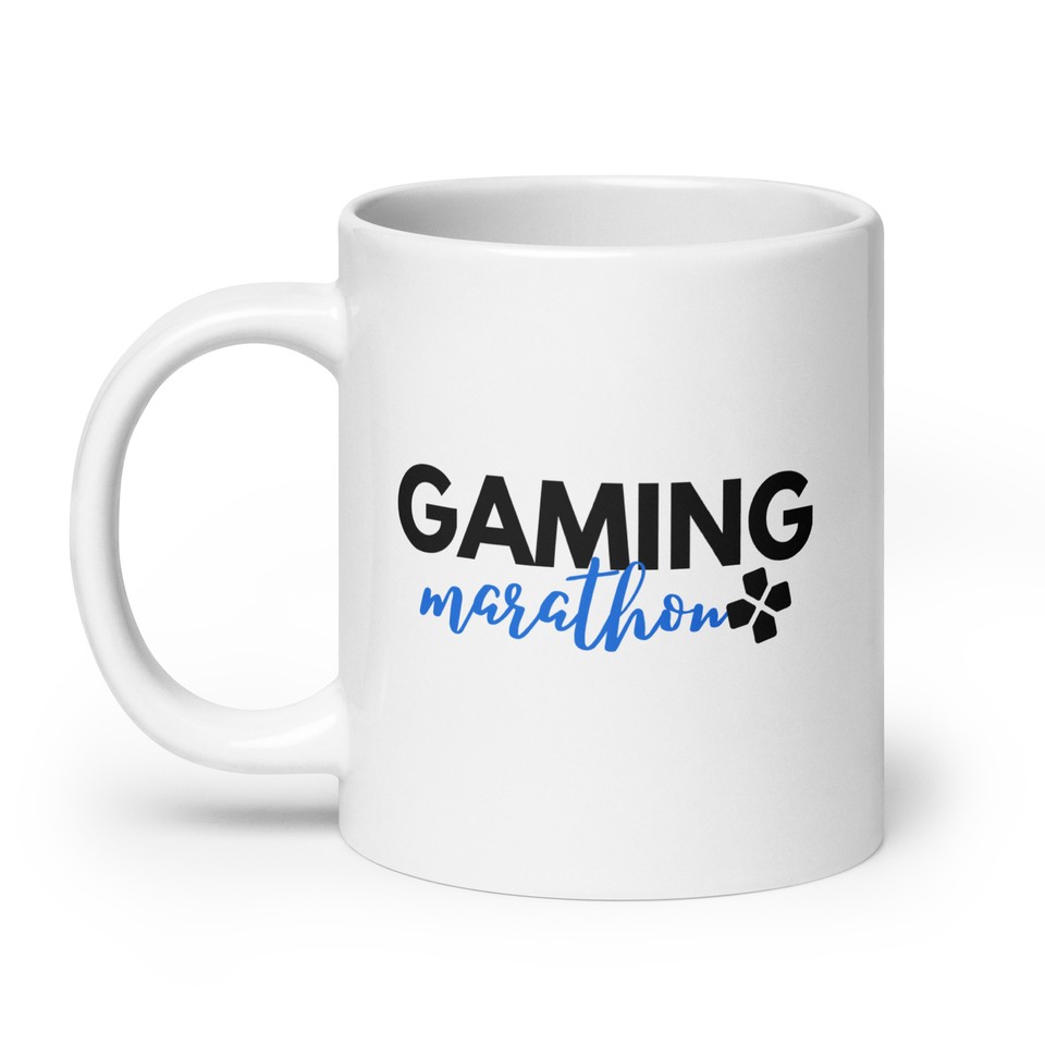 Gaming Marathon Mug For Video Game Fan, Gaming Mug, Gamer Gift, Mug For ...